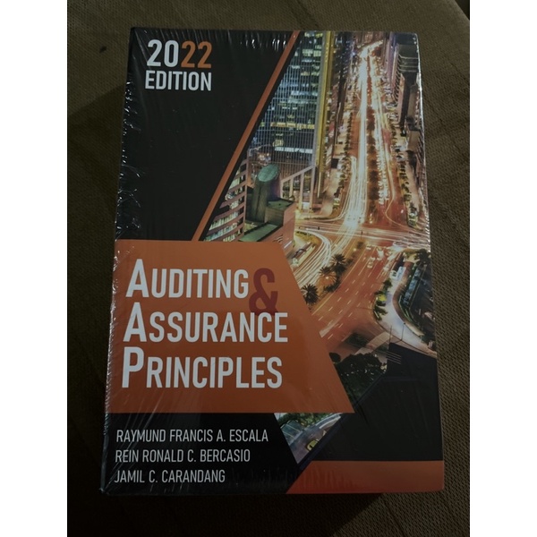 Auditing & Assurance Principles 2022 By Escala | Shopee Philippines