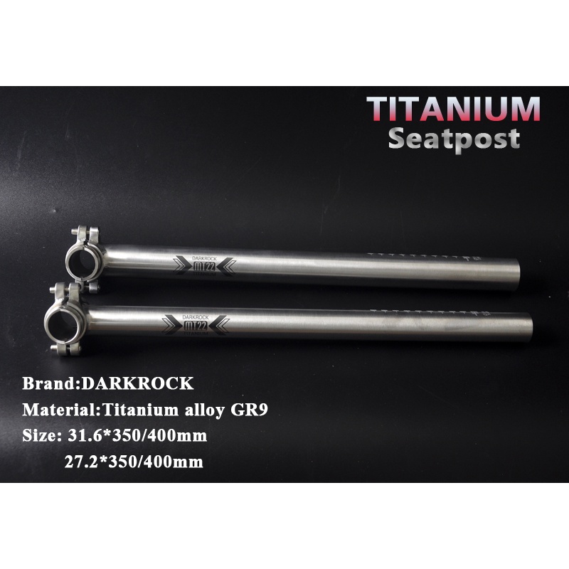 2022NEW!!ultra-light titanium alloy seatpost bicycle titanium seatpost ...