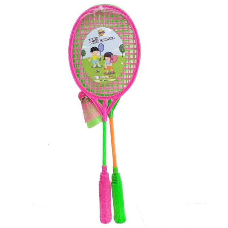 Children's Badminton Racket Toy/Plastic Racket Set | Shopee Philippines