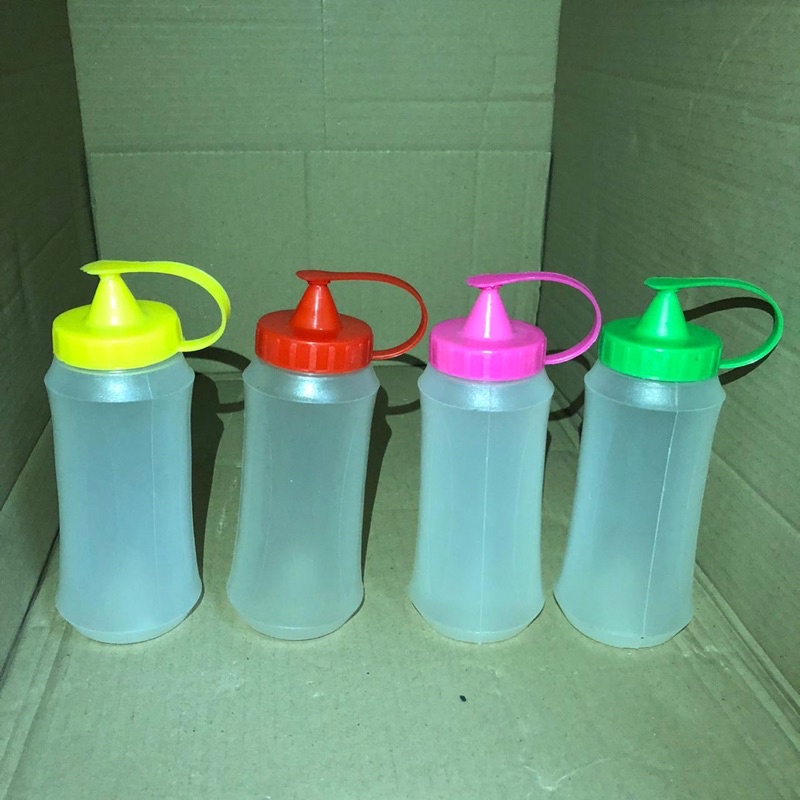 Plastic Soy Sauce Sauce Bottle Cap Mayonnaise Sauce Bottle | Shopee ...