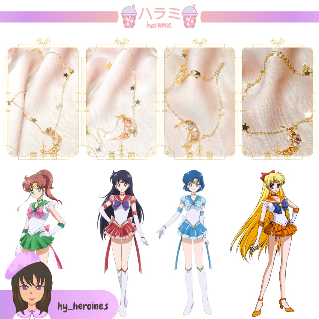 Heroine.s | A01 Haramie | Sailor Jupiter | Sailor Mars | Sailor Mercury ...
