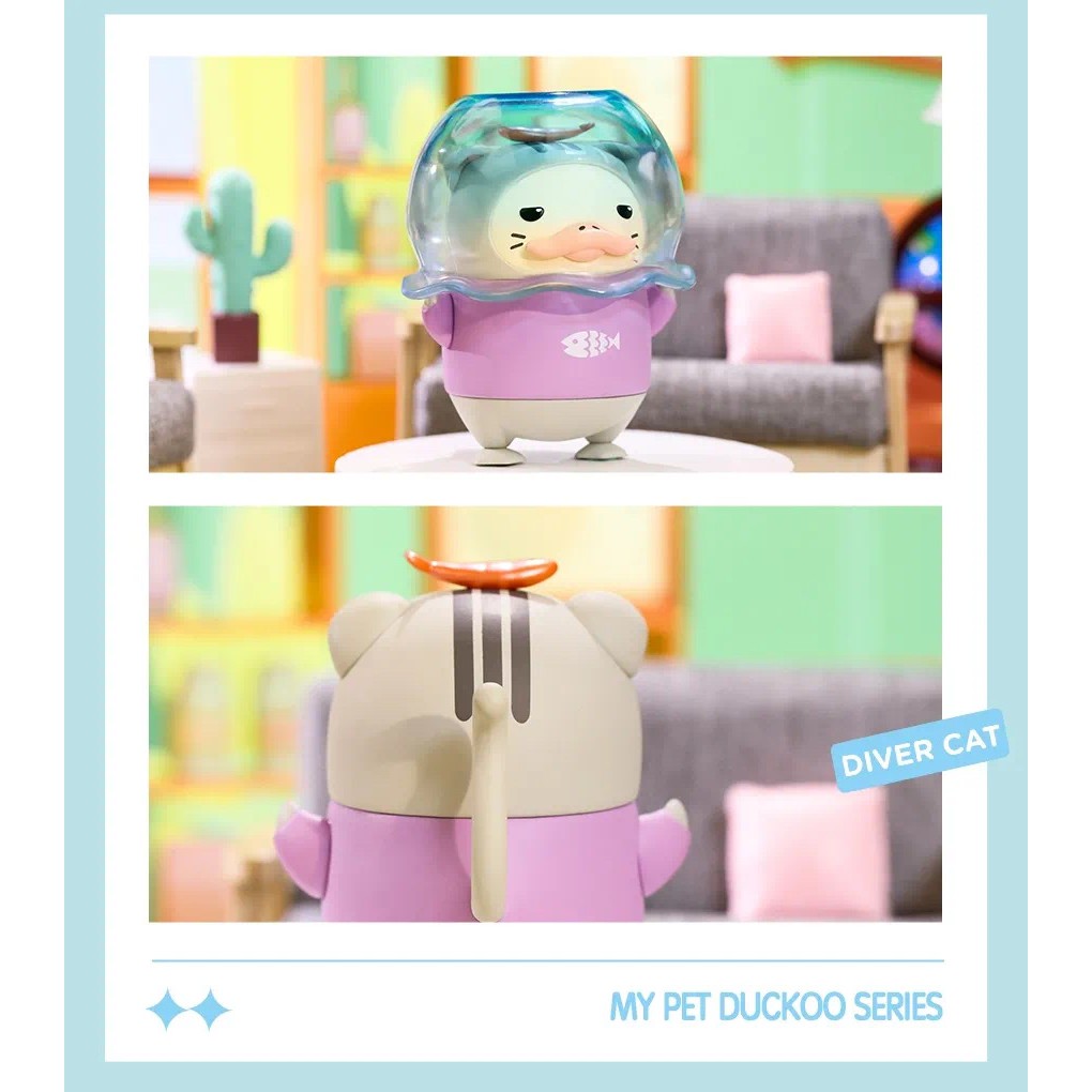 【Genuine】DUCKOO My Pet Series Blind box doll Cute Figures popmart ...