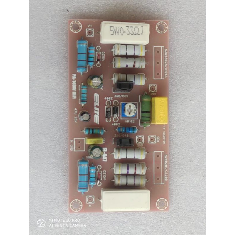 Driver POWER AMPLIFIER 700W UPGRADE FROM 140W MONO ELITE 700W TR ...