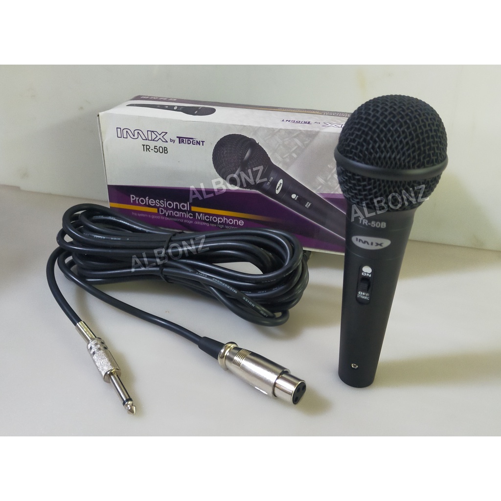 Imix Professional Dynamic Microphone Trident TR-50B | Shopee Philippines