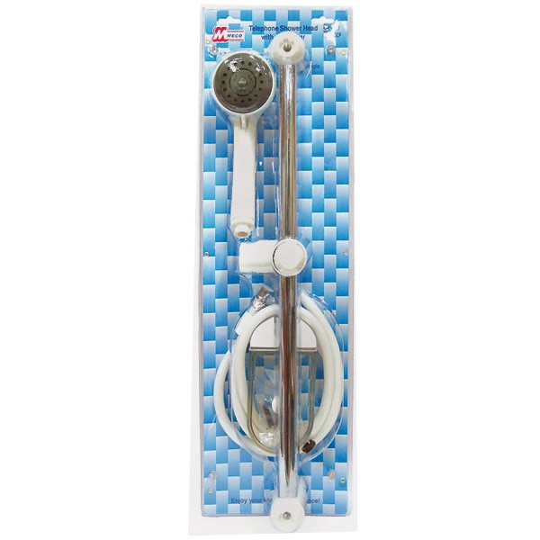 MECO Telephone Shower Head with Sliding Bar | Shopee Philippines