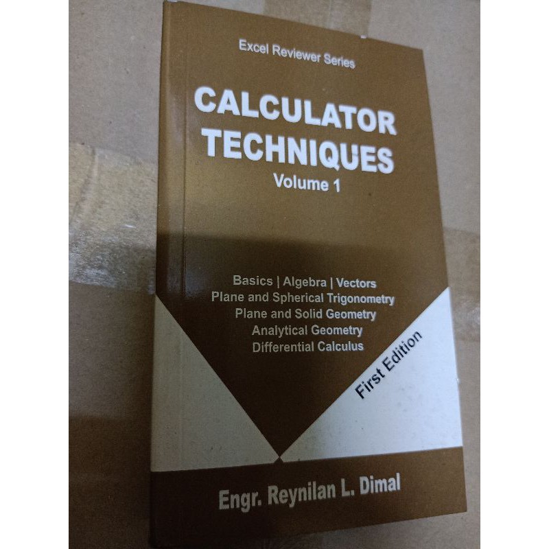 Calculator Technique vol.1 | Shopee Philippines