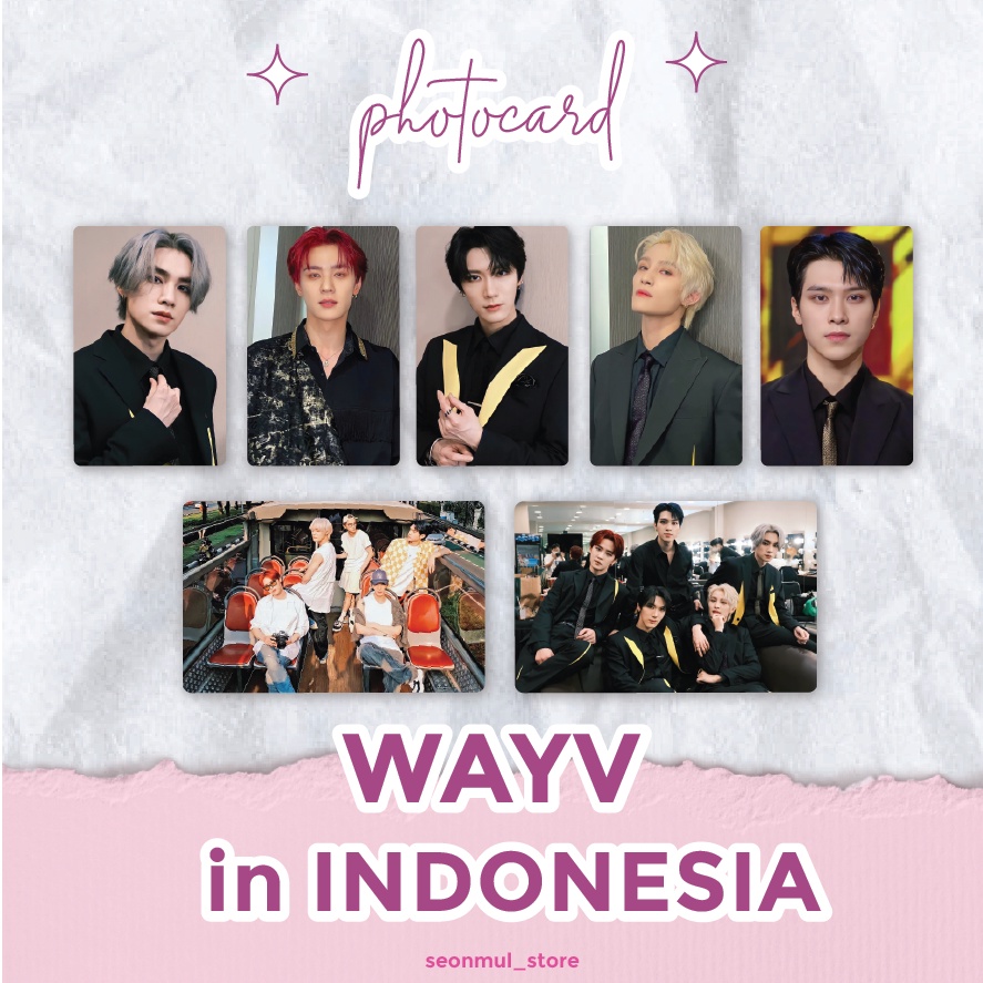 Wayv PHOTOCARD IN INDONESIA / WAYV PC | Shopee Philippines