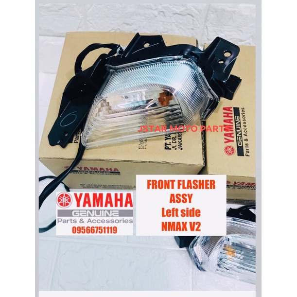 FRONT FLASHER ASSY / SIGNAL LIGHT NMAX V2 / YAMAHA GENUINE | Shopee ...
