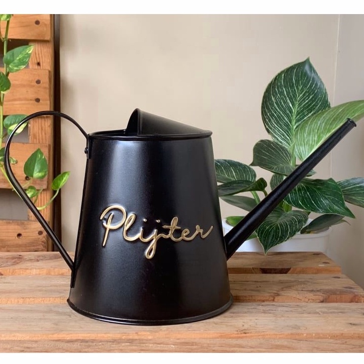 Personalized Watering Can 2L - Black [Little Bee's Garden] | Shopee ...