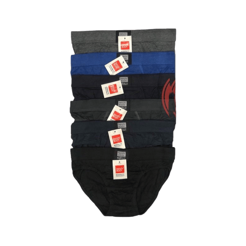 EMI COD Bench body brief 6Pieces Men's High Quality Cotton Brief Class ...