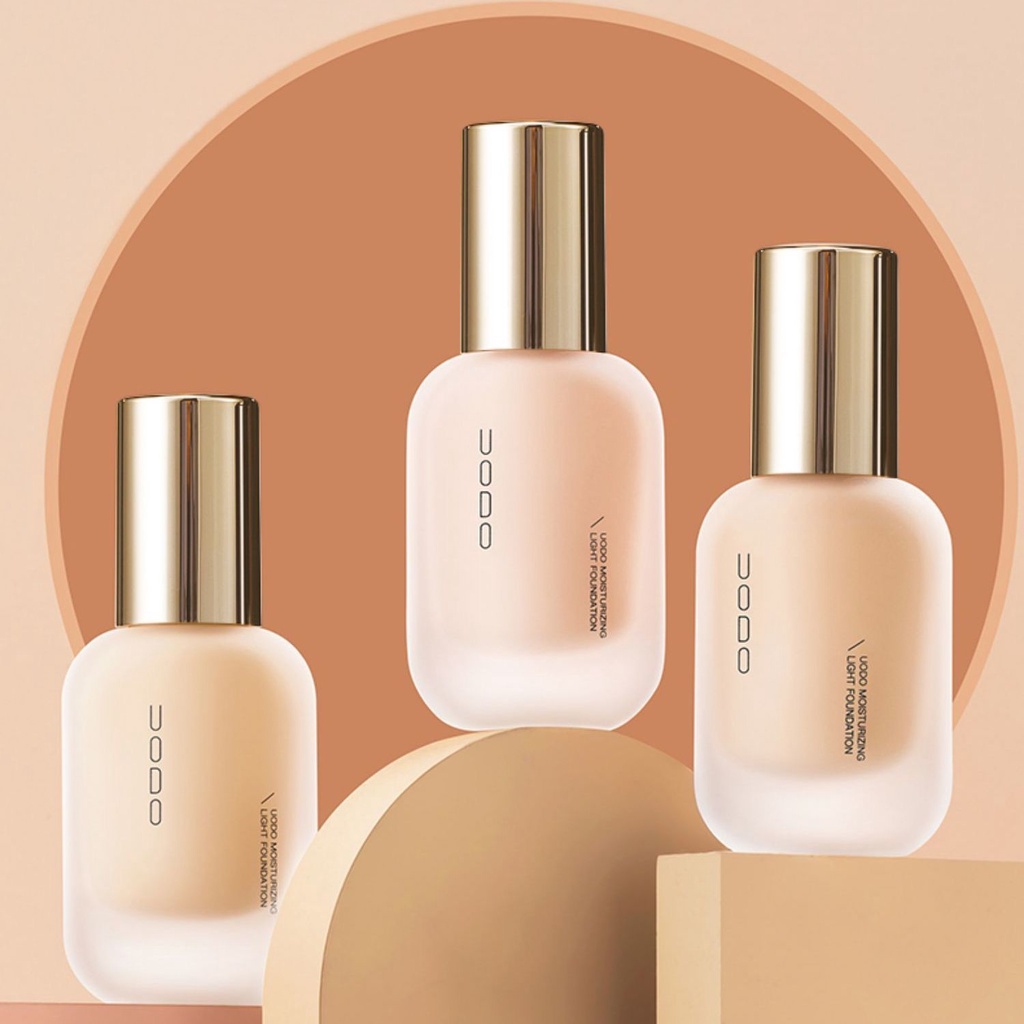 UODO Liquid Foundation Oil Control Concealer Moisturizing Long Lasting ...