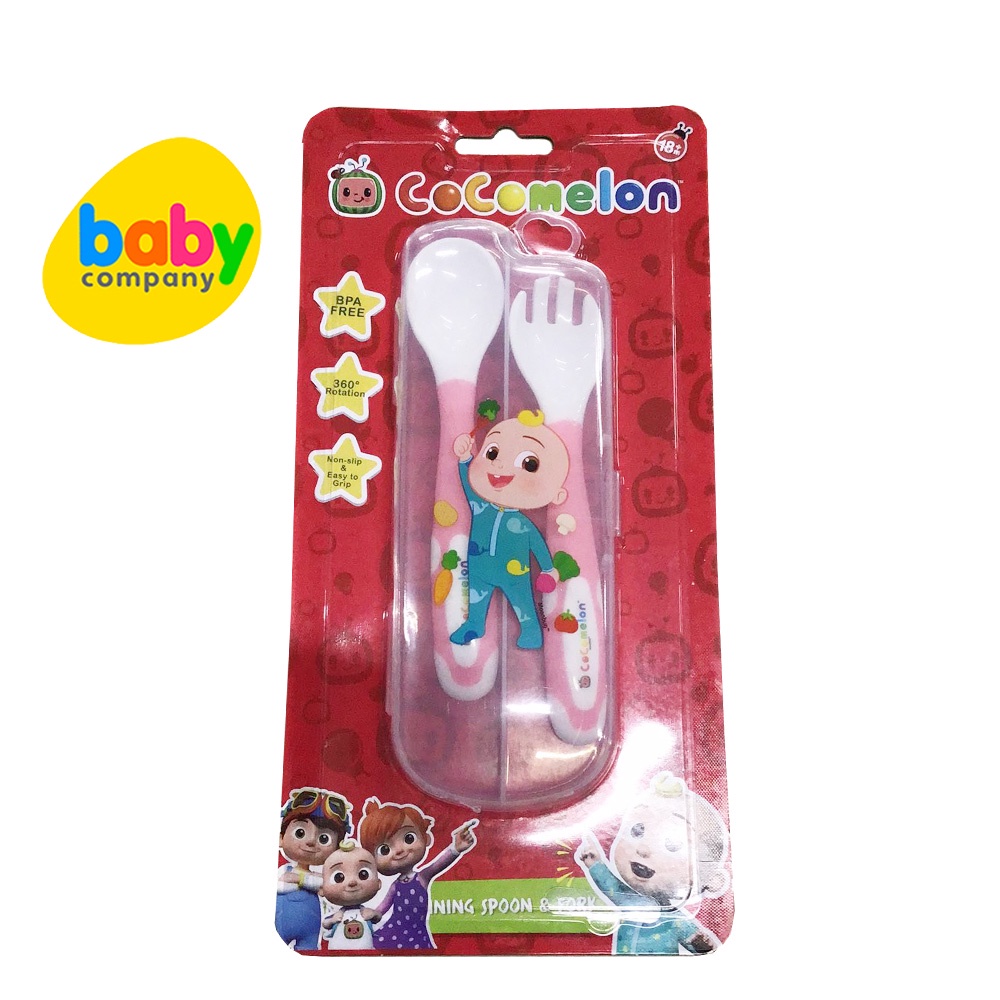 Cocomelon Bendable Spoon And Fork | Shopee Philippines