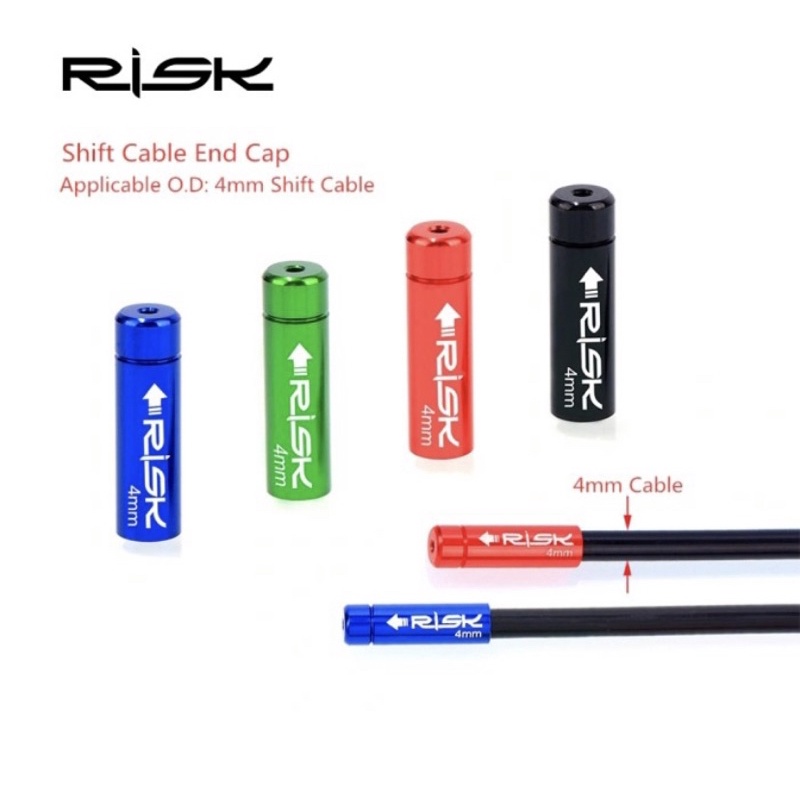 END CAP RISK RC-101 Bicycle Shifter Cable Cover | Shopee Philippines