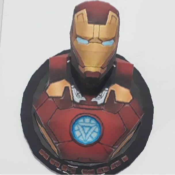 Paper model_ Ion Man - wall panel | Shopee Philippines
