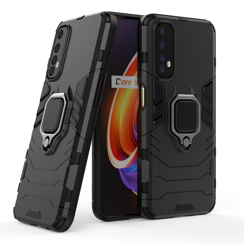 Realme 7 Case Hard Shockproof Armor Kickstand Back Cover Realme 7 ...