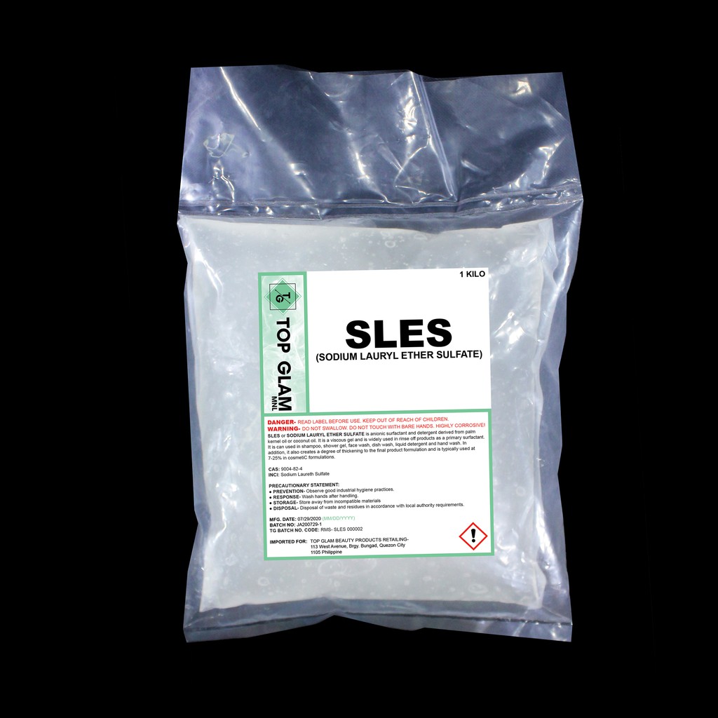 SLES Gel- Sodium Lauryl Ether Sulfate: Industrial use (1 Kilogram ...
