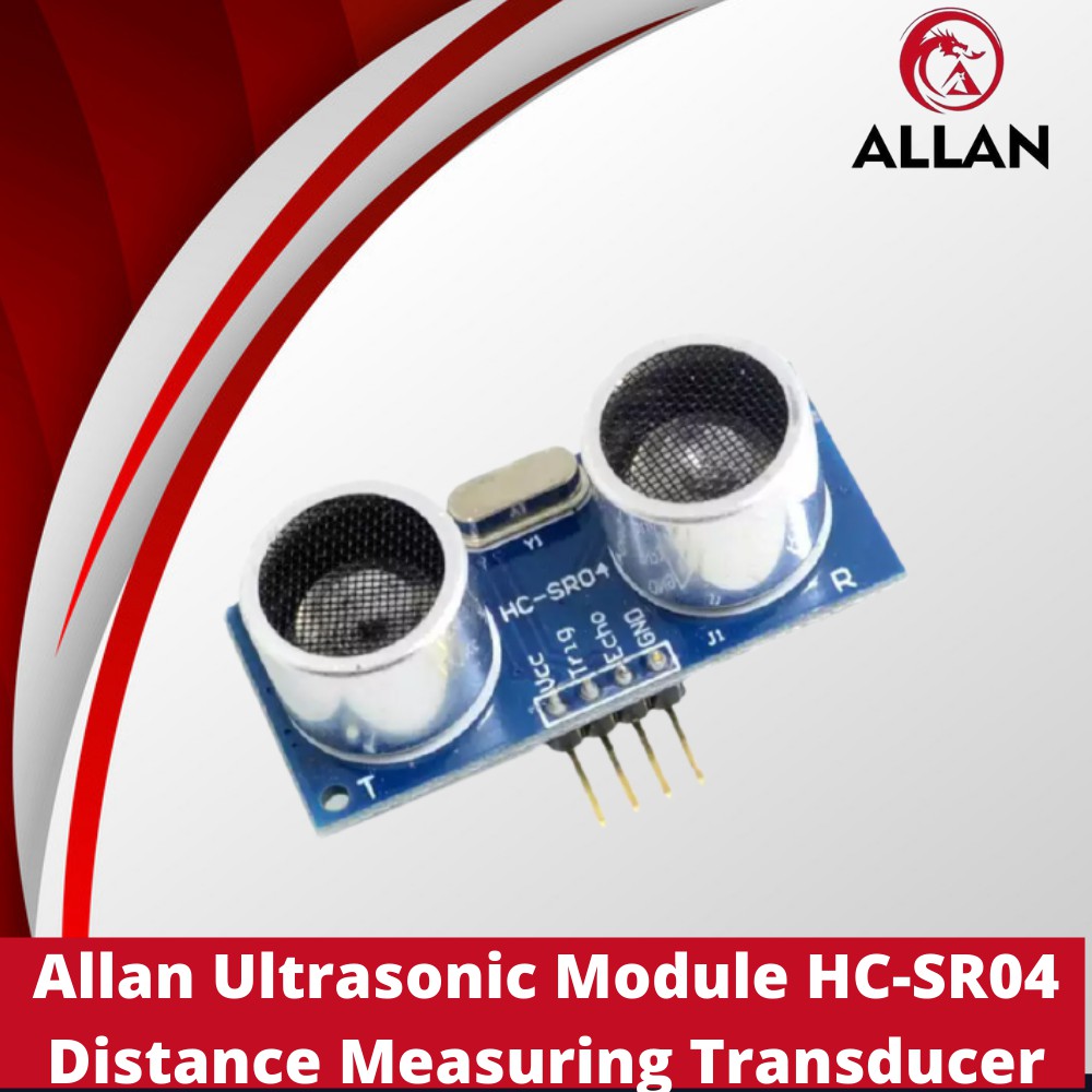 Allan Ultrasonic Module HC-SR04 Distance Measuring Transducer Sensor for arduino HCSR04 DC 5V ...