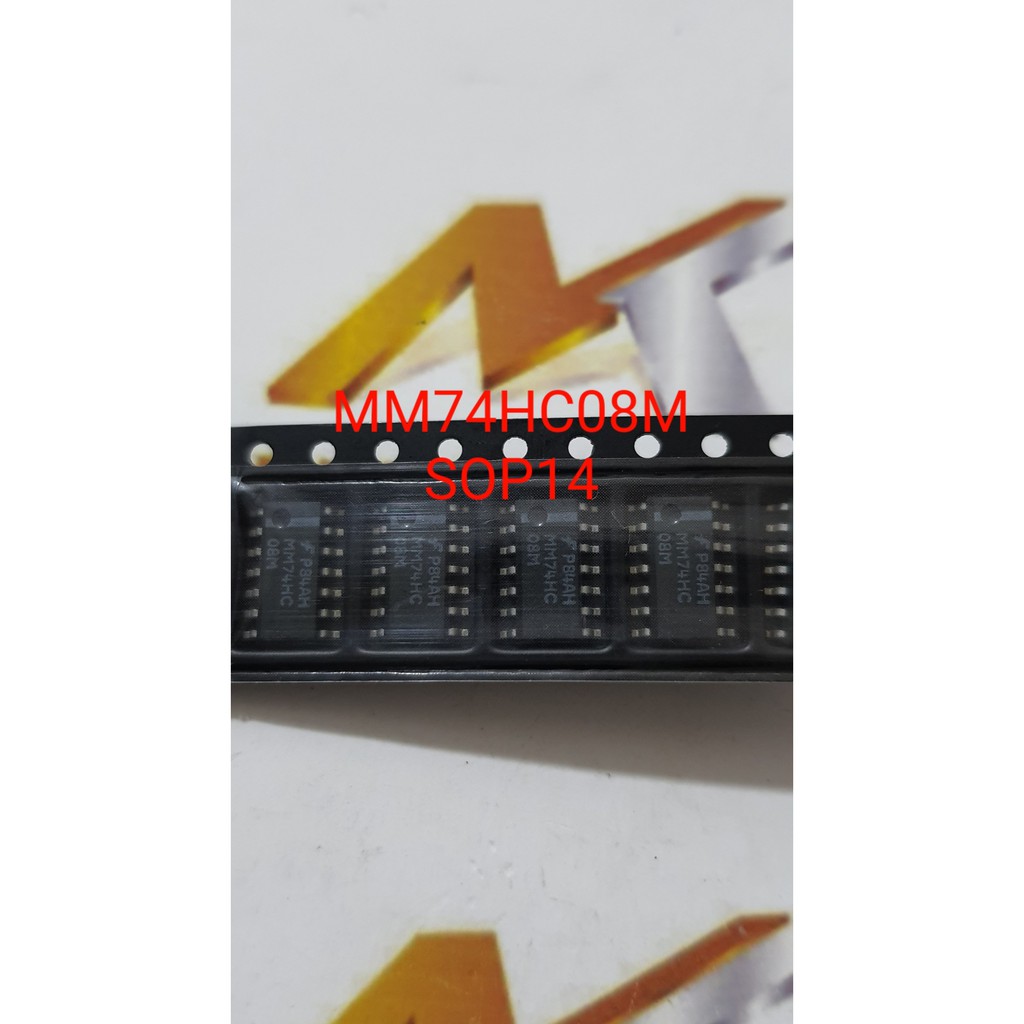 Ic LS08-74HC08D-HD74LS08RPEL-MM74HC08M-SOP14 (con) | Shopee Philippines