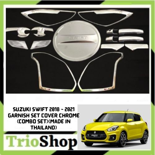 Suzuki Swift 2018 - 2021 Garnish set cover chrome (Combo set)(Made in ...