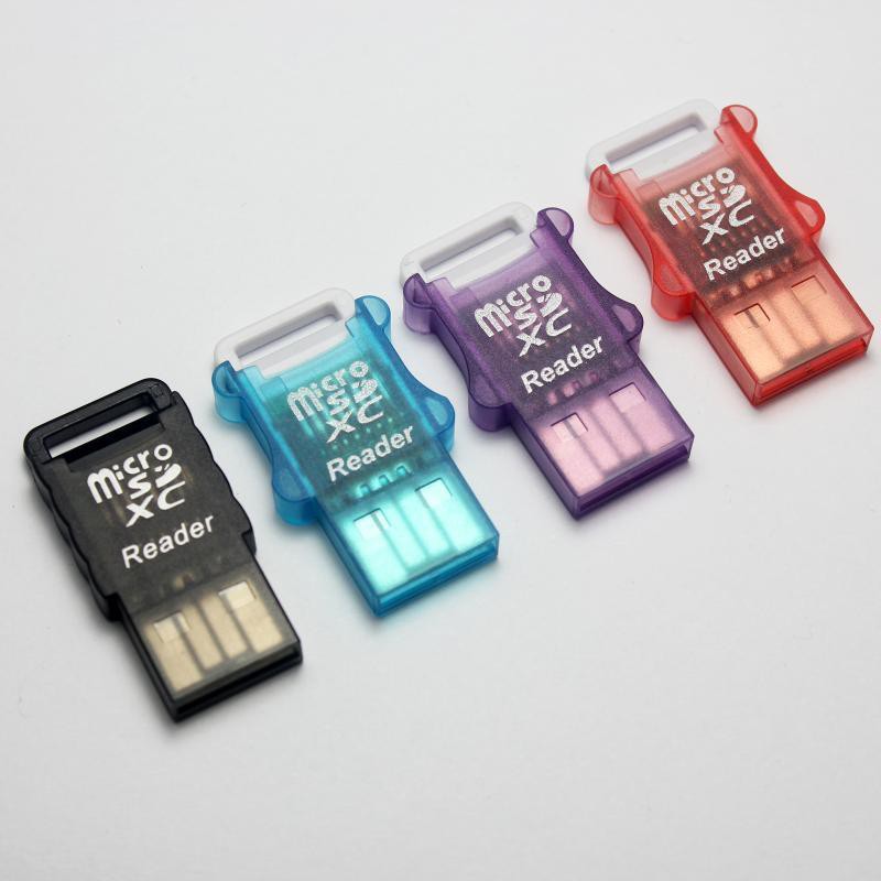 New 2020 Design Mini USB Micro SD Memory Card Reader Adapter | Shopee ...