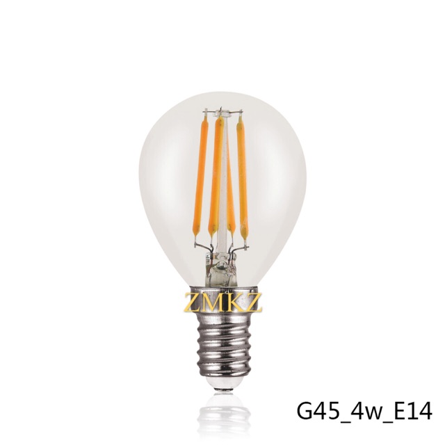 XinMey G45 Led-Round Bulb E14-4w (white / warm white) | Shopee Philippines