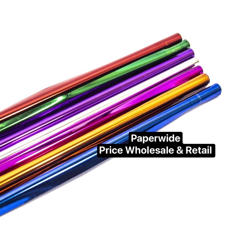 Metallic Foil 25" X 1 Meter | Shopee Philippines