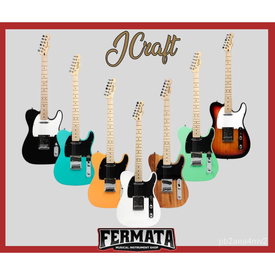 Jcraft Tele-1 Telecaster Electric Guitar | Shopee Philippines