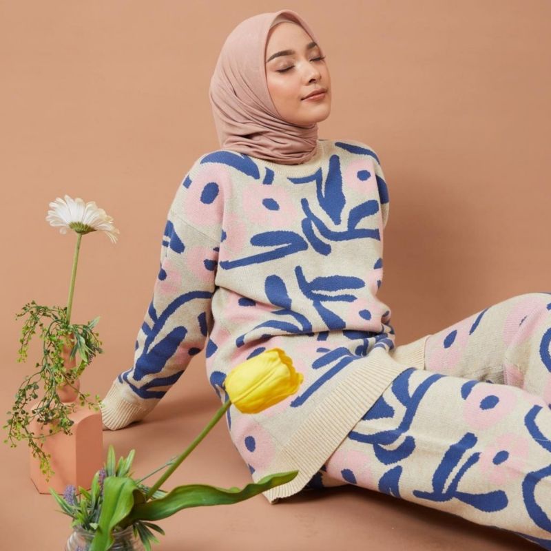 Kaylee Set Cream Nadjani (Deposit) | Shopee Philippines