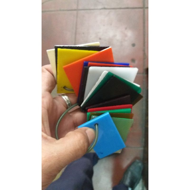 Pre - Cut Acrylic Sheet Colored 3mm #4→12 | Shopee Philippines