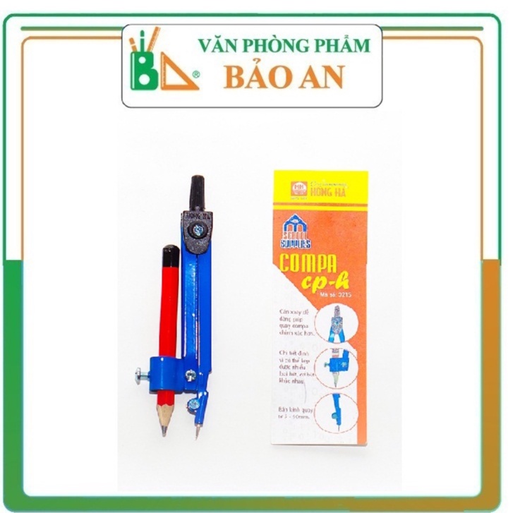 Hong Ha Wooden pencil Compa (3215) for students easy writing large and ...