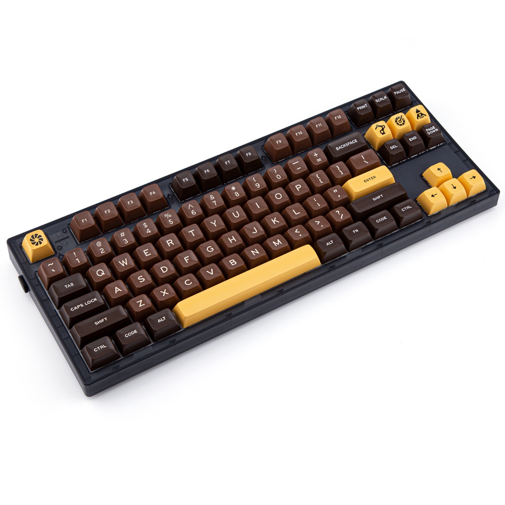 Chocolate 172 Keys ABS Doubleshot SA Profile Keycaps Set for Mechanical ...