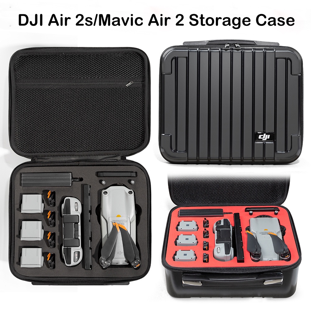 DJI Mavic Air 2 Suitcase Waterproof Storage Box Drone Compression Bag for DJI AIR 2S Hardshell ...
