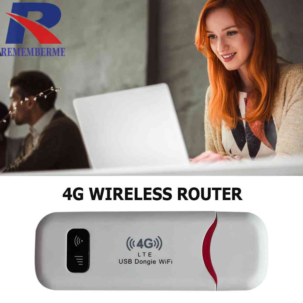 【Local Delivery】Wireless LTE WiFi Router 4G SIM Card 150Mbps USB Modem WiFi Dongle Hotspot ...