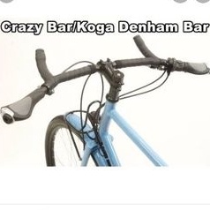 Bicycle Handlebar Touring Handlebar Koga Denham Creazy Bar OS 31.8mm ...