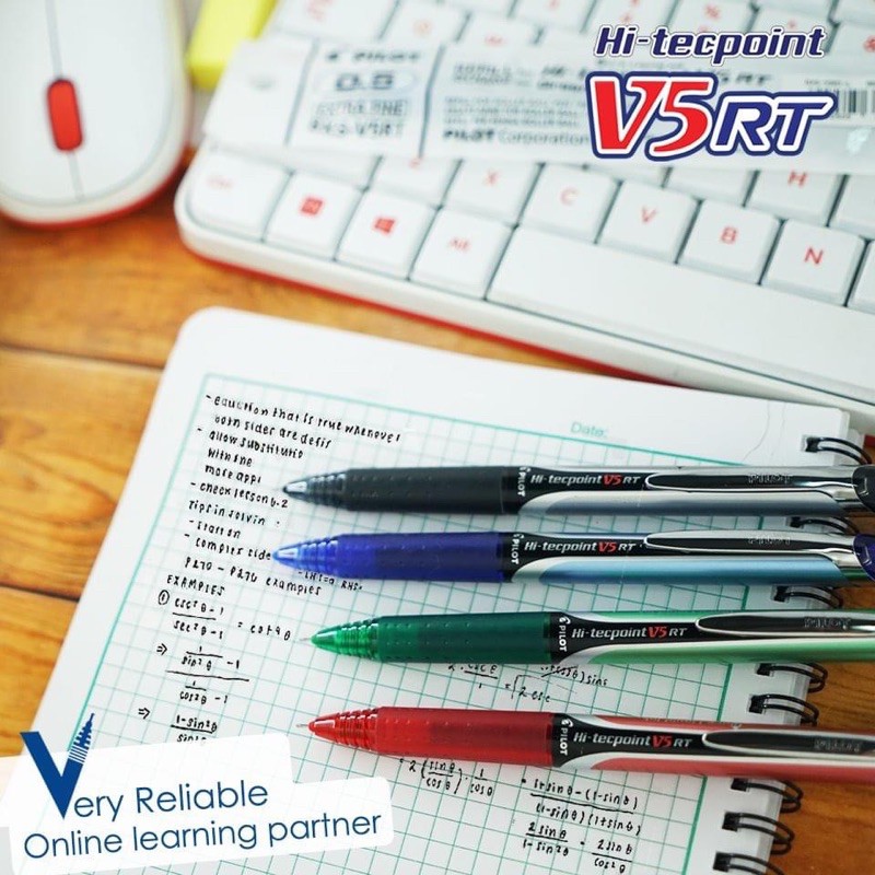 Pilot V5 V7 Hi-Tecpoint Retractable Pen V5RT V7RT Hi-Tec | Shopee ...