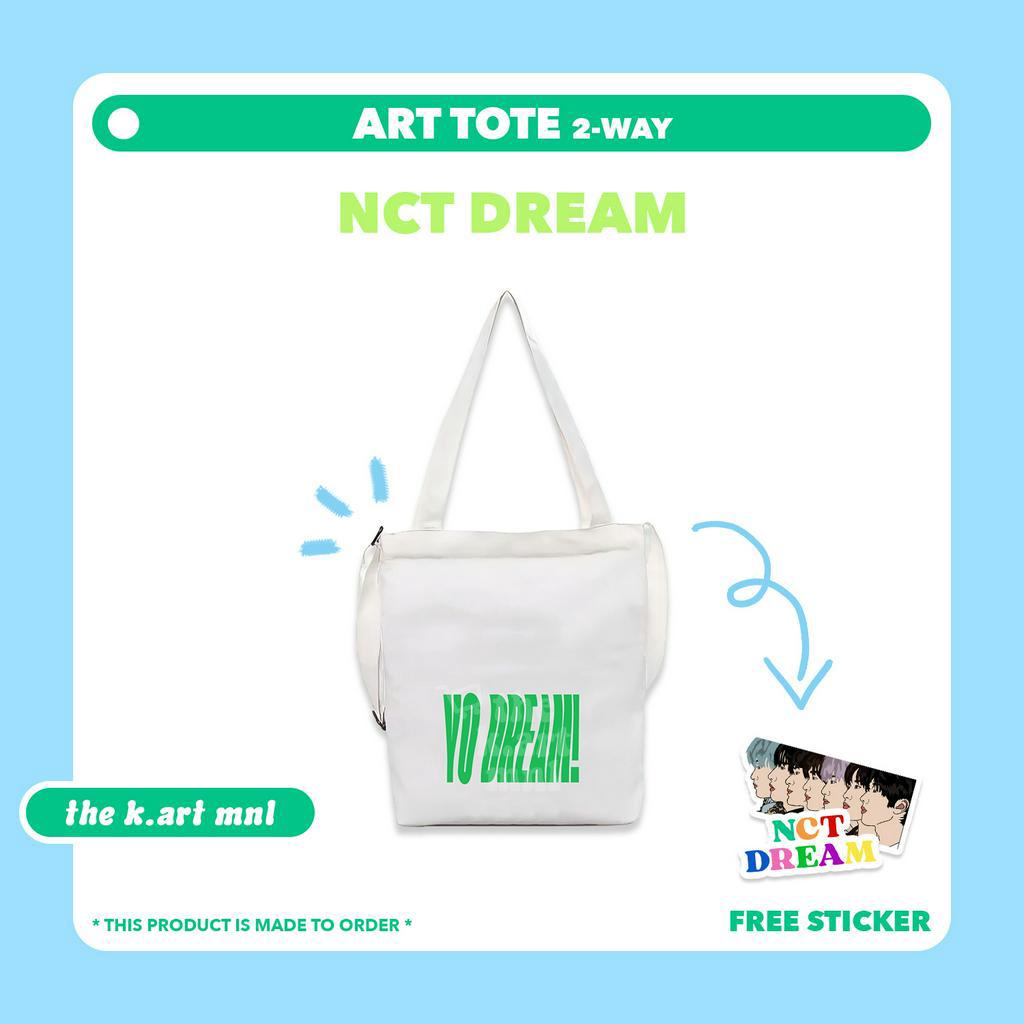 NCT DREAM Ver. - ART TOTE 2-WAY | Shopee Philippines