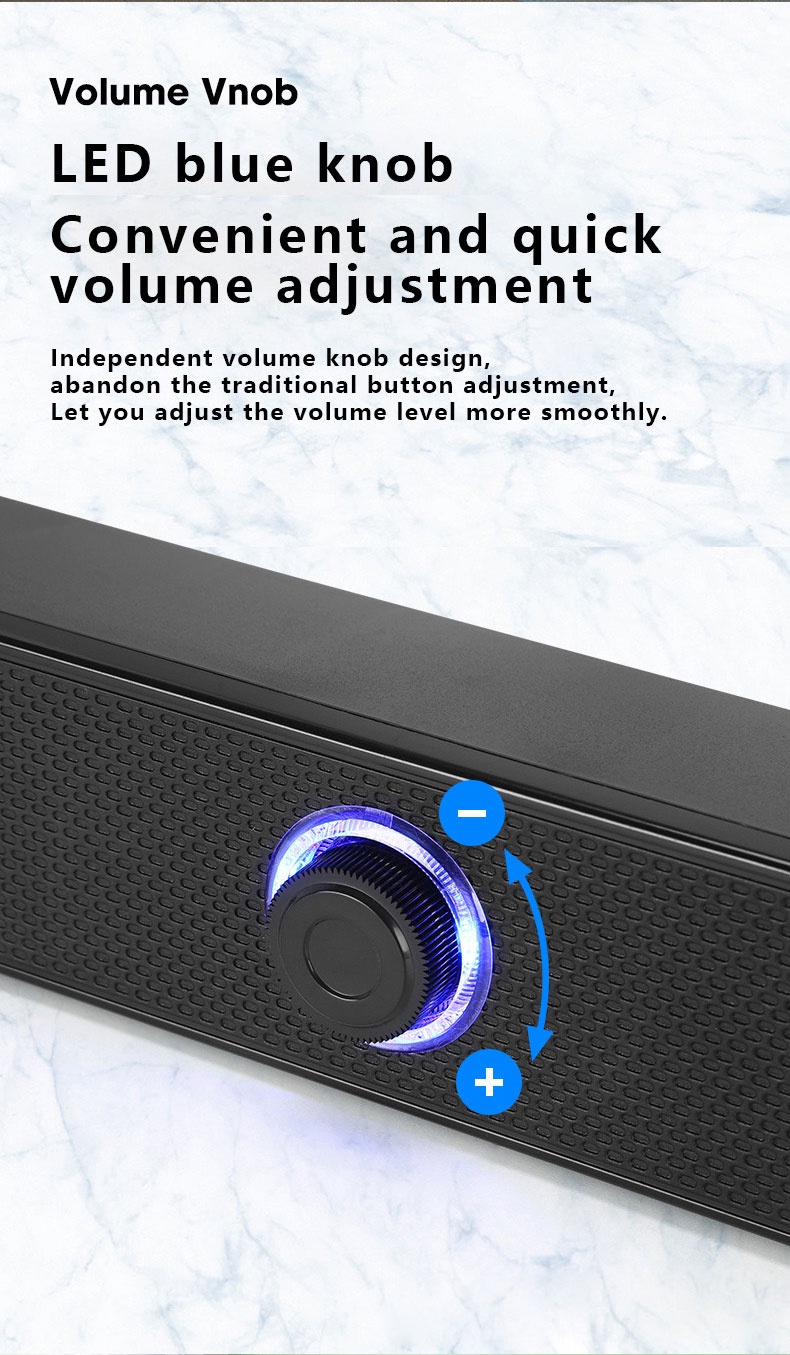 SYCAT 350TS Bluetooth Speaker Computer Desktop Speaker Wired USB 3.5mm ...