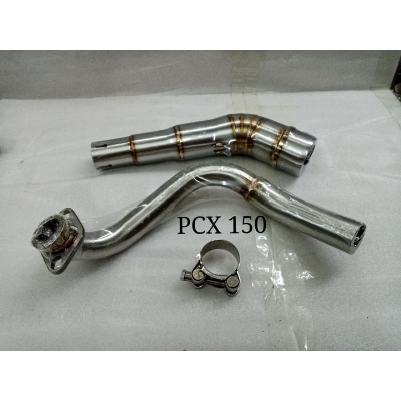 EXHAUST NICK PIPE PCX150 STAINLESS | Shopee Philippines