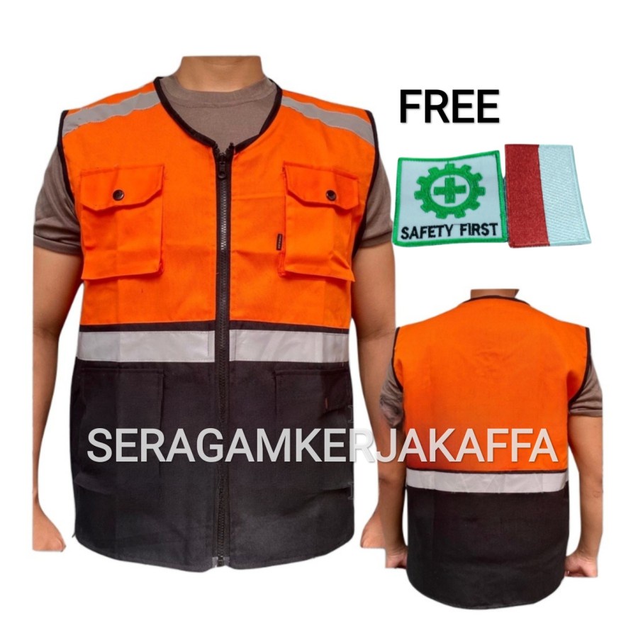 Wearpack Premium Combination Vest katelpak Field project Orange work ...