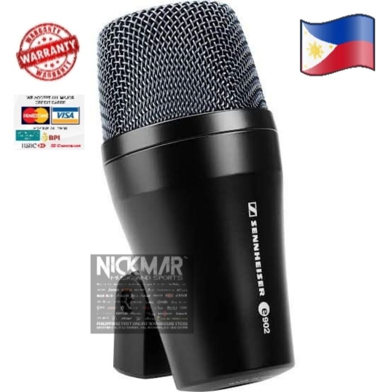 SENNHEISER E902 DYNAMIC MICRO KICK DRUM | Shopee Philippines