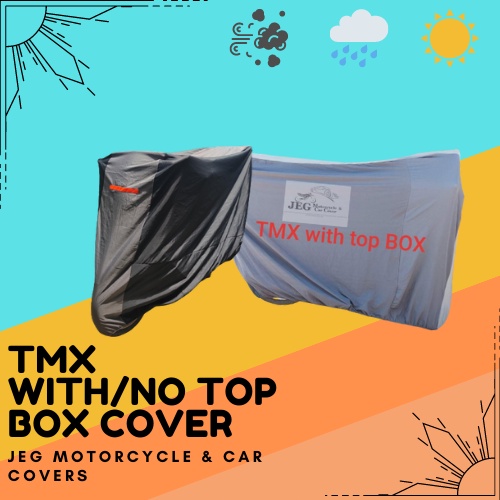 TMX MOTORCYCLE COVER (WITH OR WITHOUT TOP BOX) | Shopee Philippines