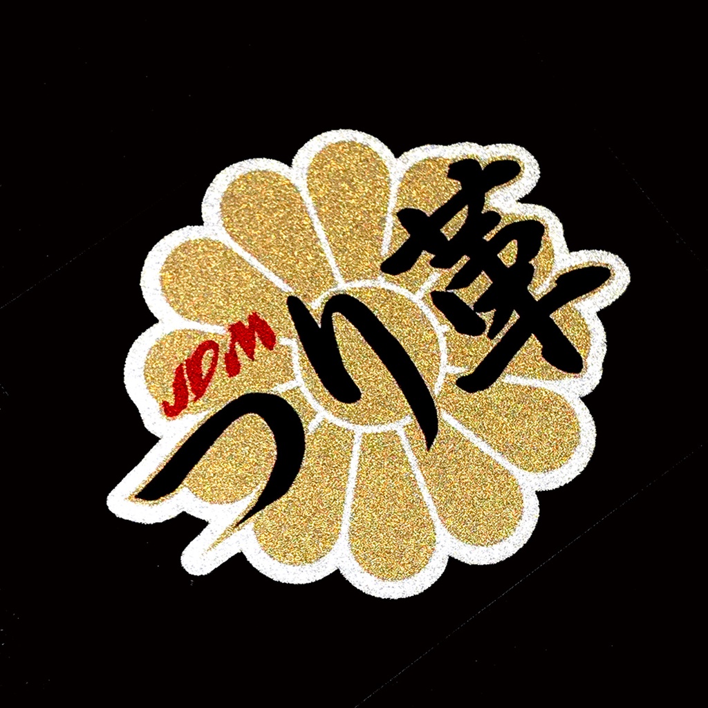 For Osaka JDM Car Highly Reflective sticker and Japan decals Hellaflush ...