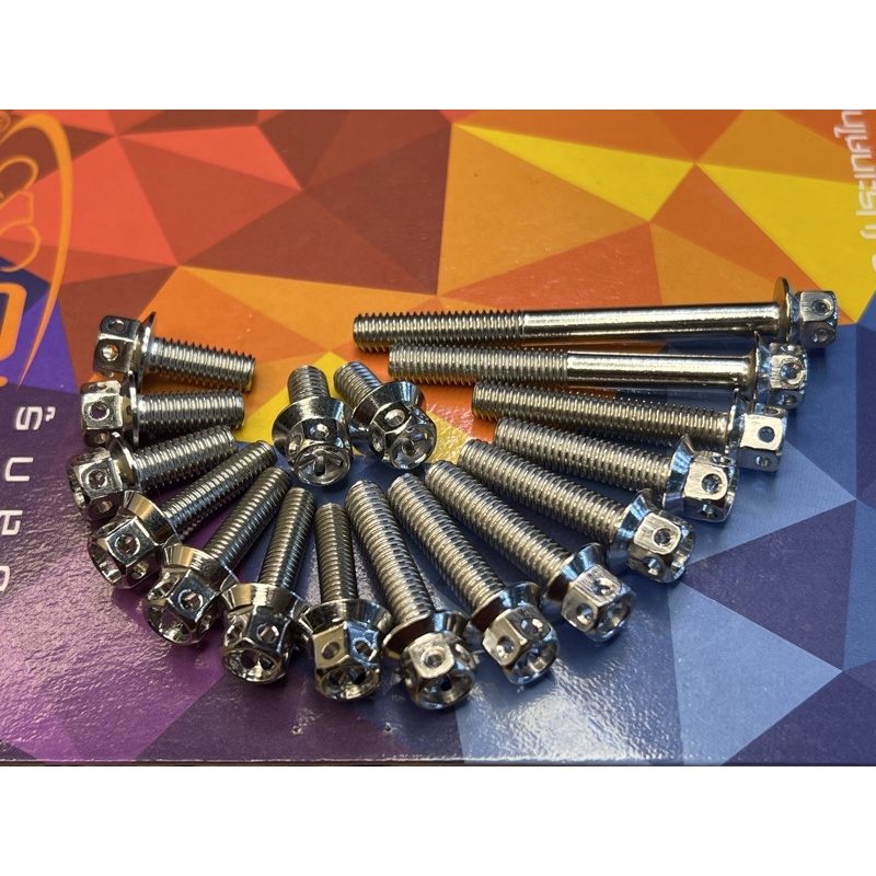Mio Sporty Stock Crankcase bolts Set (17pcs) | Shopee Philippines
