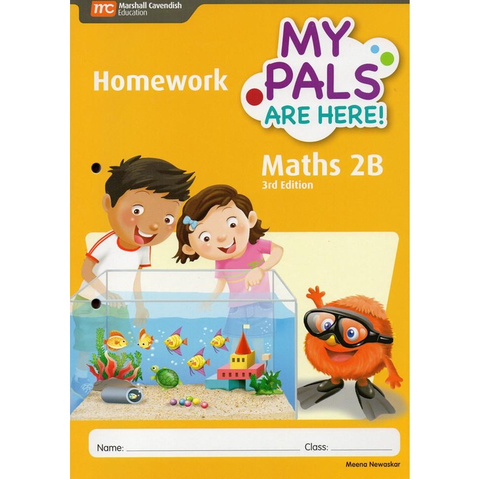 Mce My Pals Import Book Are Here Maths Homework 2B (3Rd Ed) | Shopee ...