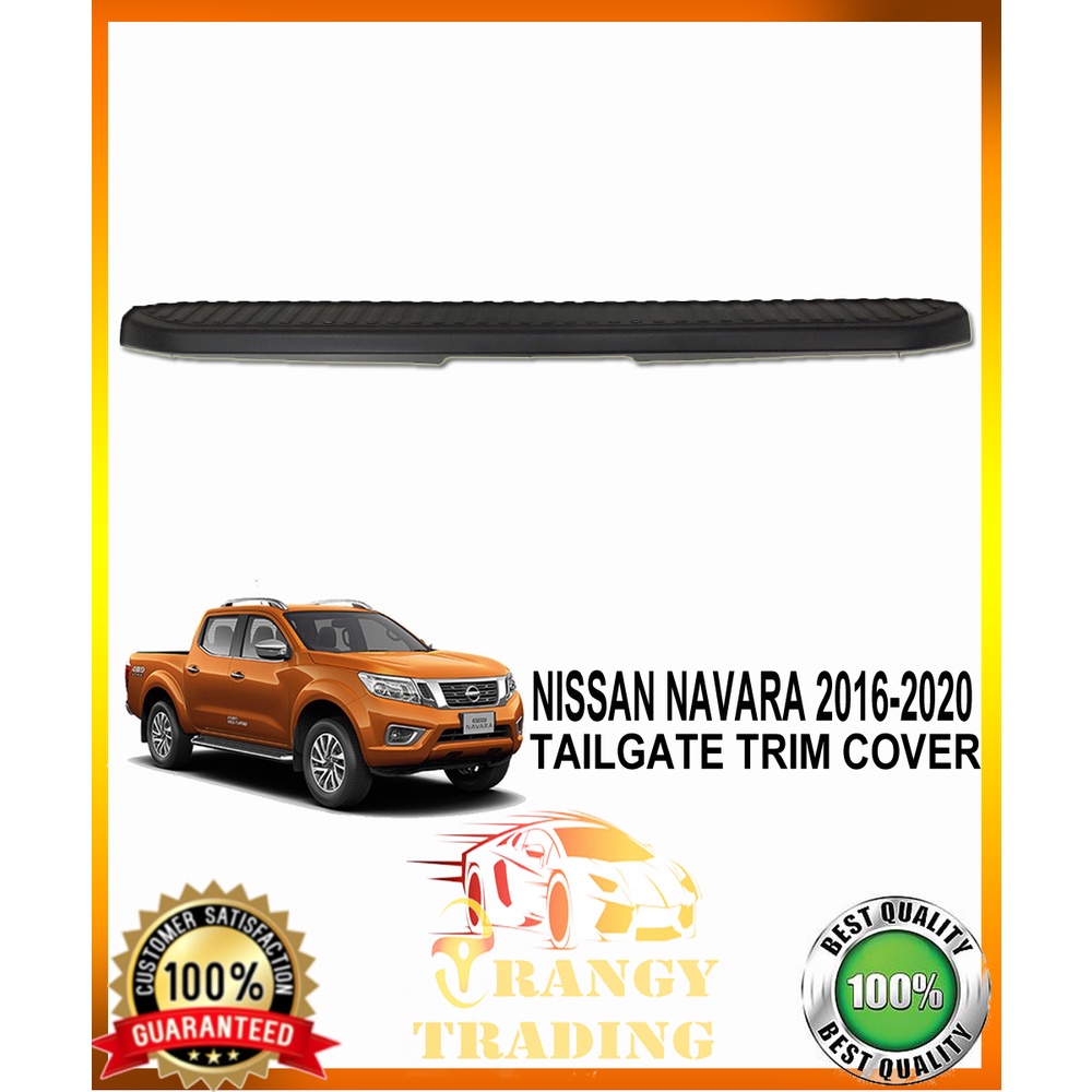 Nissan Navara 2016 to 2020 OEM Tailgate Trim Cover or Trunk Spoiler ...