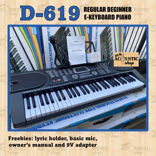 DAVIS D-619 ELECTRONIC KEYBOARD PIANO (61-keys) | Shopee Philippines