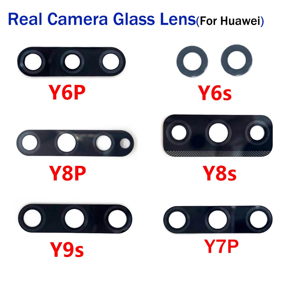 New Camera Glass Lens Back Rear Camera Glass Lens with Glue For Huawei ...