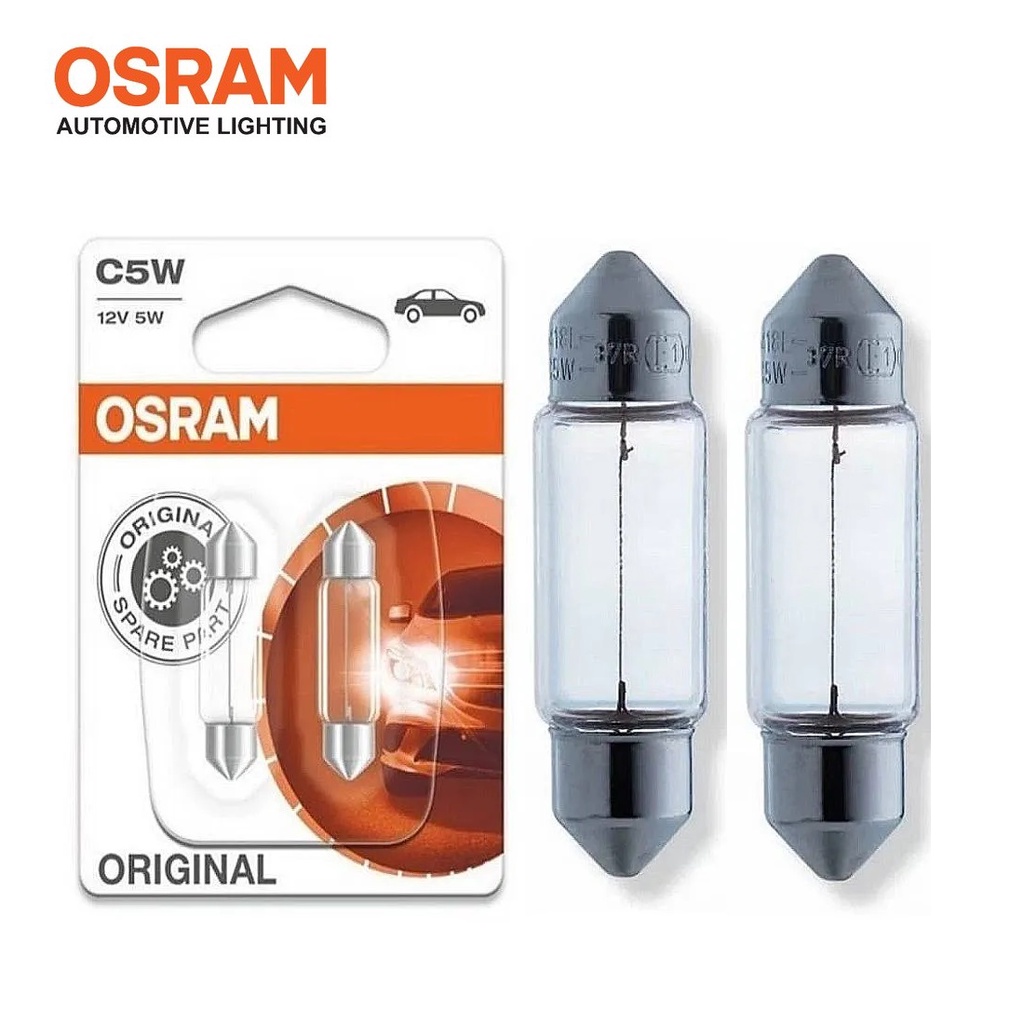 Osram 6418 02B (2pcs) C5W 5W 12V SV8.5-8 239 Halogen Bulb Automotive ...