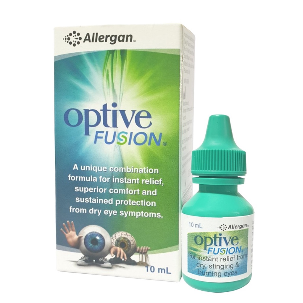 OPTIVE Fusion Eye Drops 10ml | Shopee Philippines