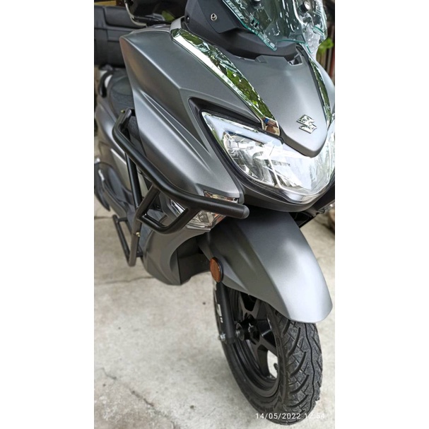 SUZUKI BURGMAN STREET 125 / EX - Half Crash Guard Heavy Duty | Shopee ...